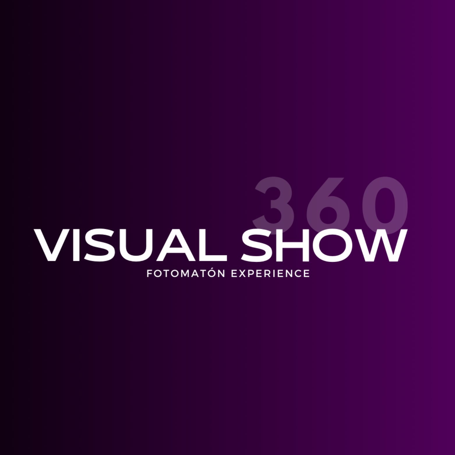 Visual Show 360, Fotomatón 360 en Barcelona | Partfy.com
