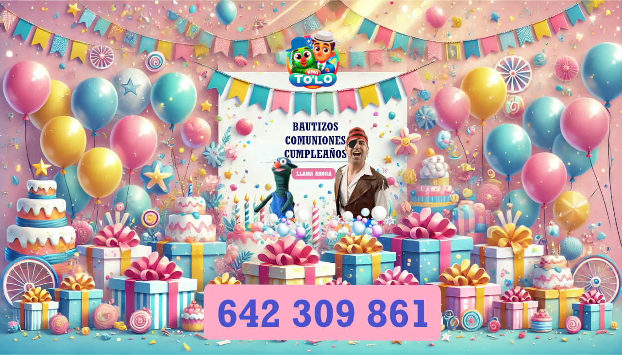 Kiwi Y Tolo, Animadores infantiles en Madrid | Partfy.com